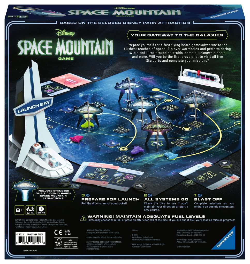 Disney: Space Mountain - All Systems Go - RVN60001949 | Southern Hobby Supply