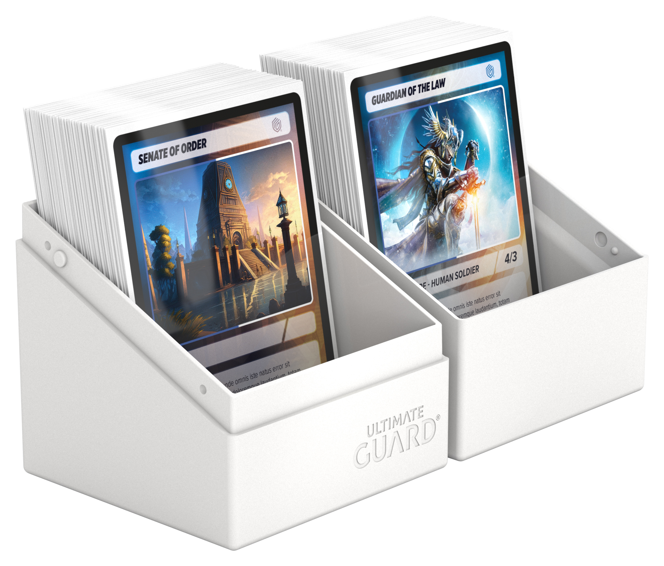 Ultimate Guard Boulder 100+ Solid Color White - UGDDC011372 | Southern ...