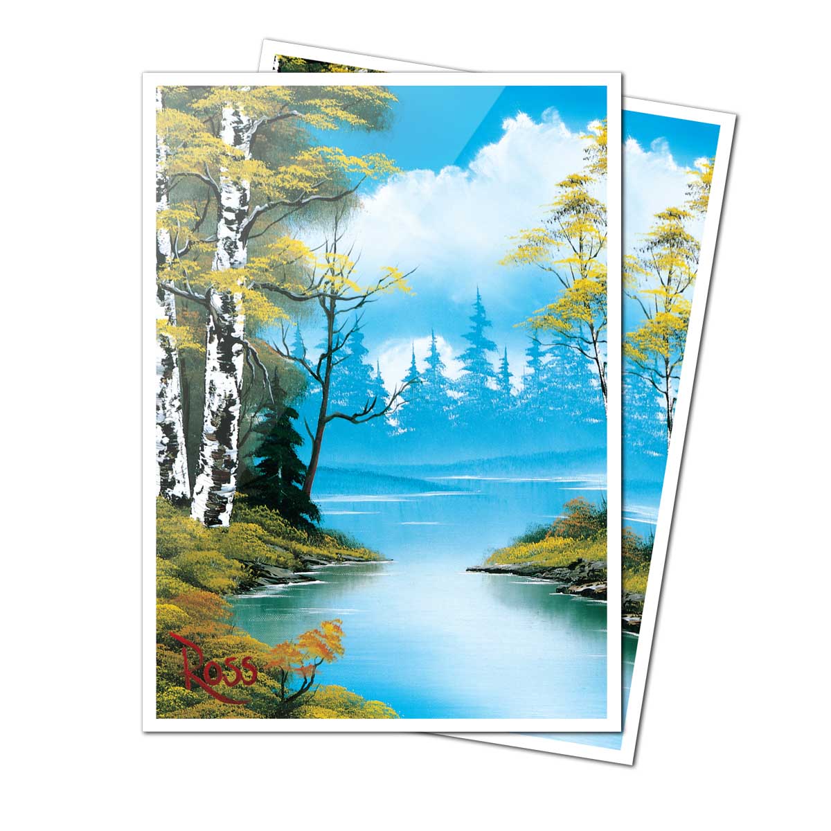 Ultra Pro Apex Sleeves Bob Ross Lakeside Path - ULPDPRA16526 | Southern ...